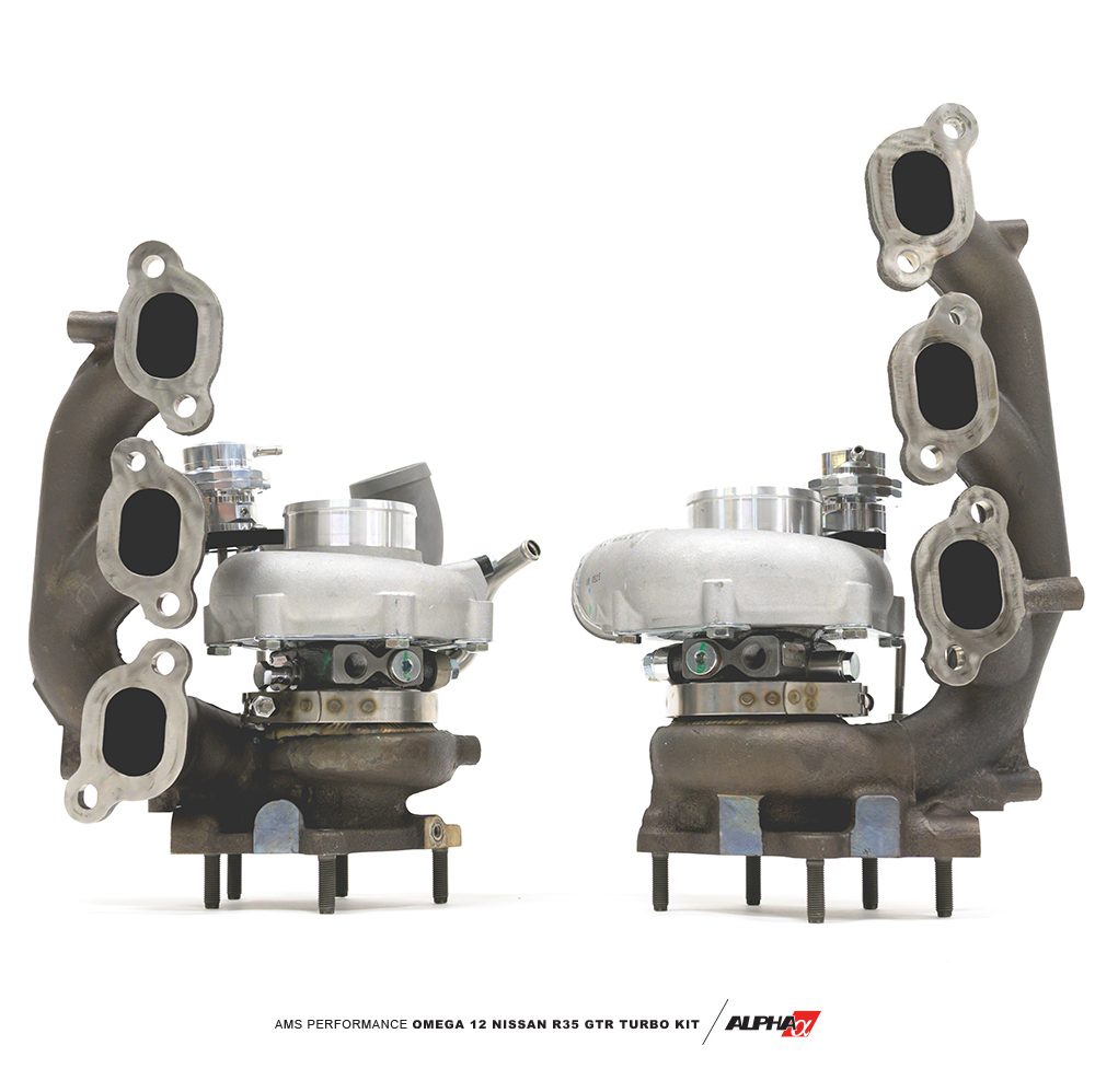 AMS Performance Alpha Performance Omega 12 R35 GTR Turbo Kit - The Shop ...