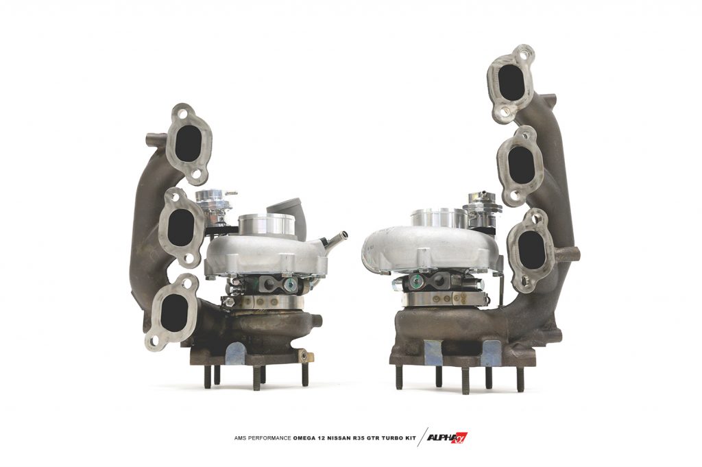 AMS Performance Alpha Performance Omega 12 R35 GTR Turbo Kit - The Shop ...