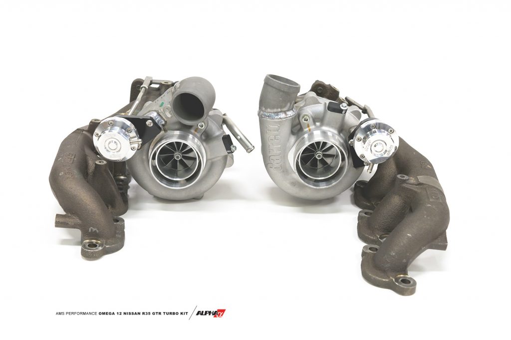 AMS Performance Alpha Performance Omega 12 R35 GTR Turbo Kit - The Shop ...