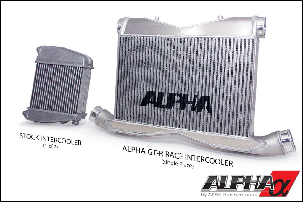 AMS Performance Alpha Performance R35 GT-R Race Front Mount Intercooler ...