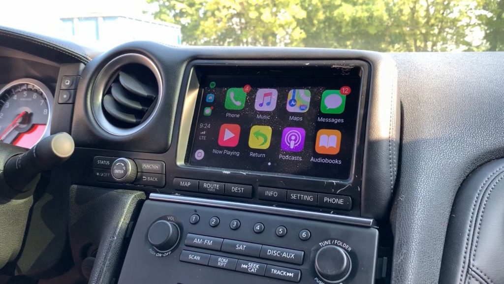 The Shop Houston Command Performance Nissan GTR Apple CarPlay & Media ...