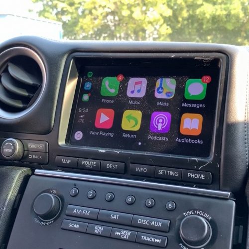 The Shop Houston Command Performance Nissan GTR Apple CarPlay & Media ...