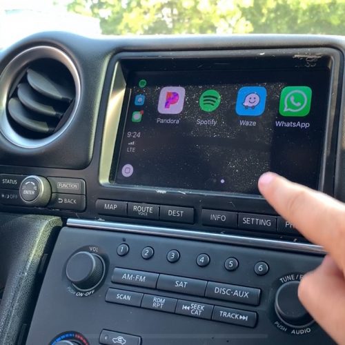 The Shop Houston Command Performance Nissan GTR Apple CarPlay & Media ...